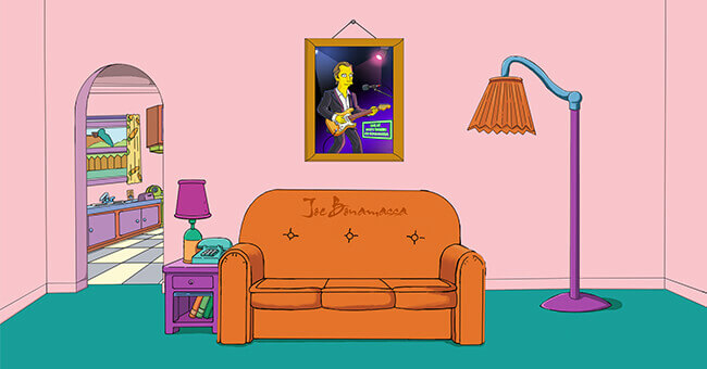 Joe Bonamassa | The Simpsons | Joe has been "Simpsonized"